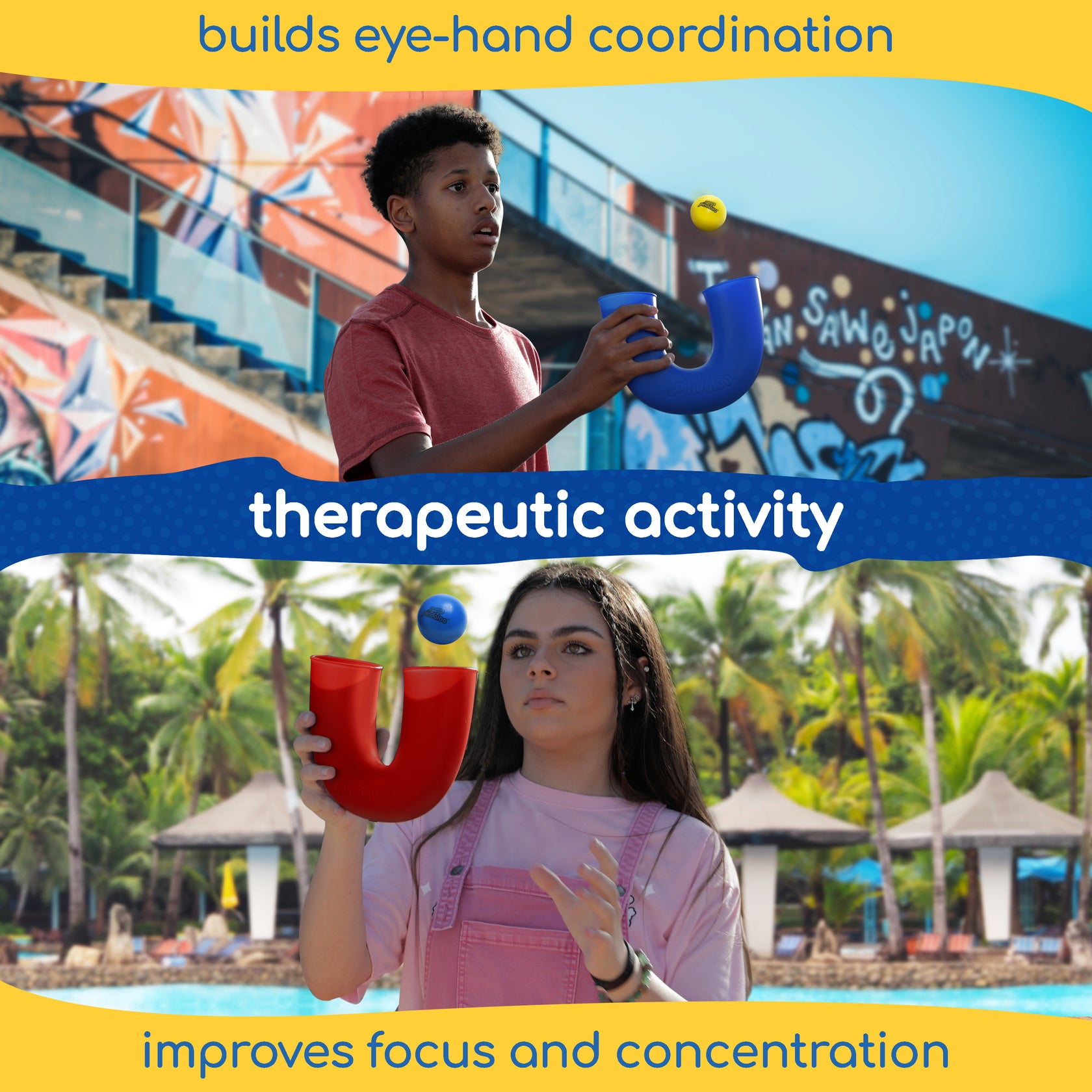 Blue Pindaloo Juggling Skill Game – pindaloo